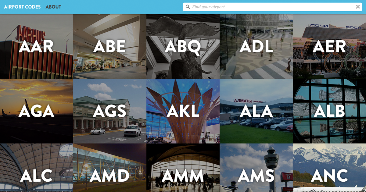 Airport Codes Airport Codes